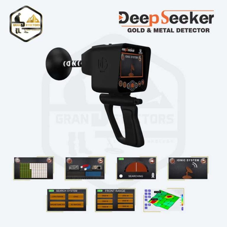 DEEP SEEKER best long-range treasure detector which can skip all kinds of rocks